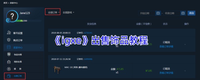 《igxe》出售饰品教程_河北省老年健康产业协会